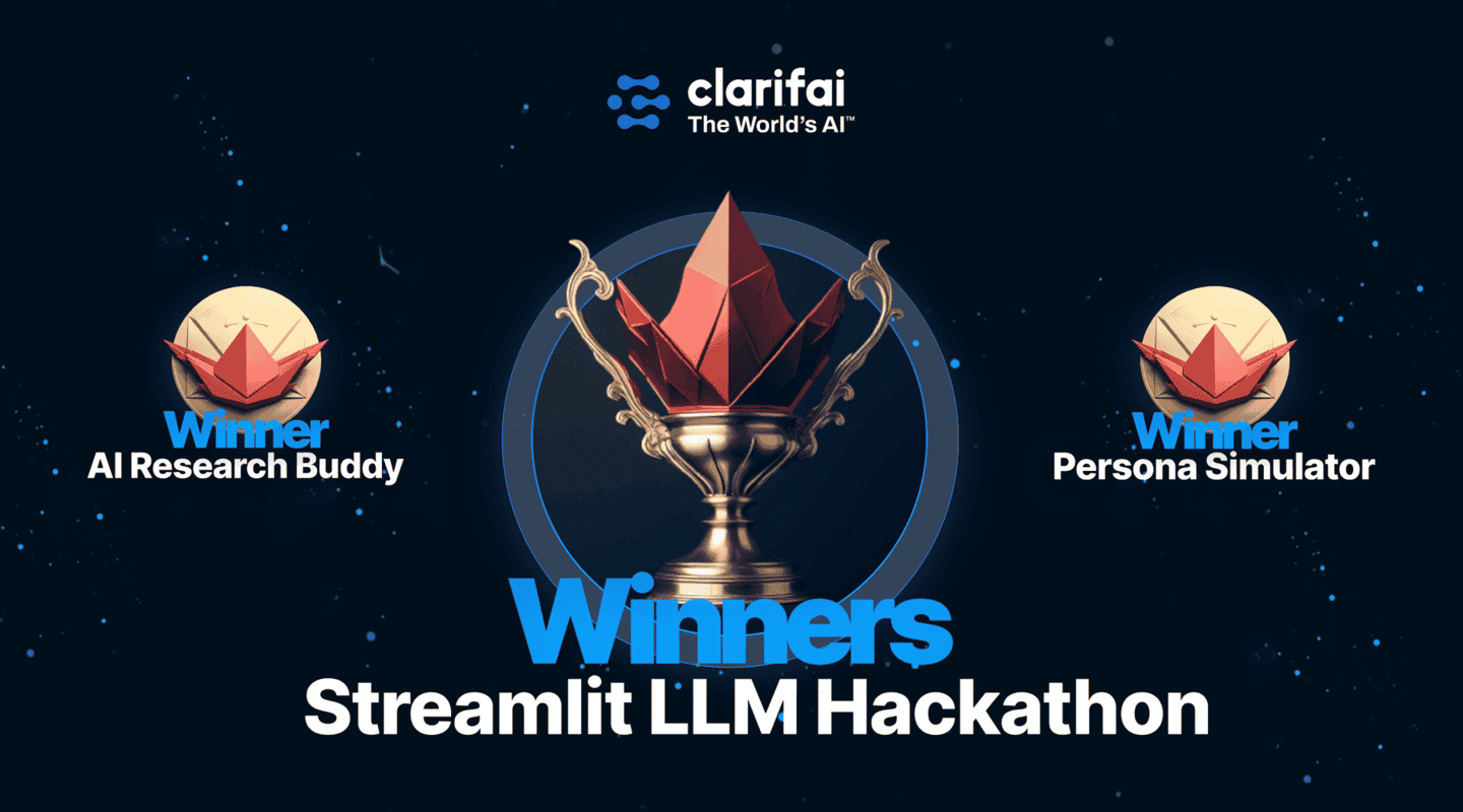 Meet the Clarifai Champs of the Streamlit LLM Hackathon